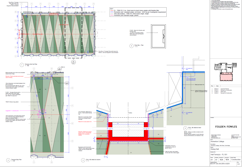Homerton College - Avantgarde Tiling